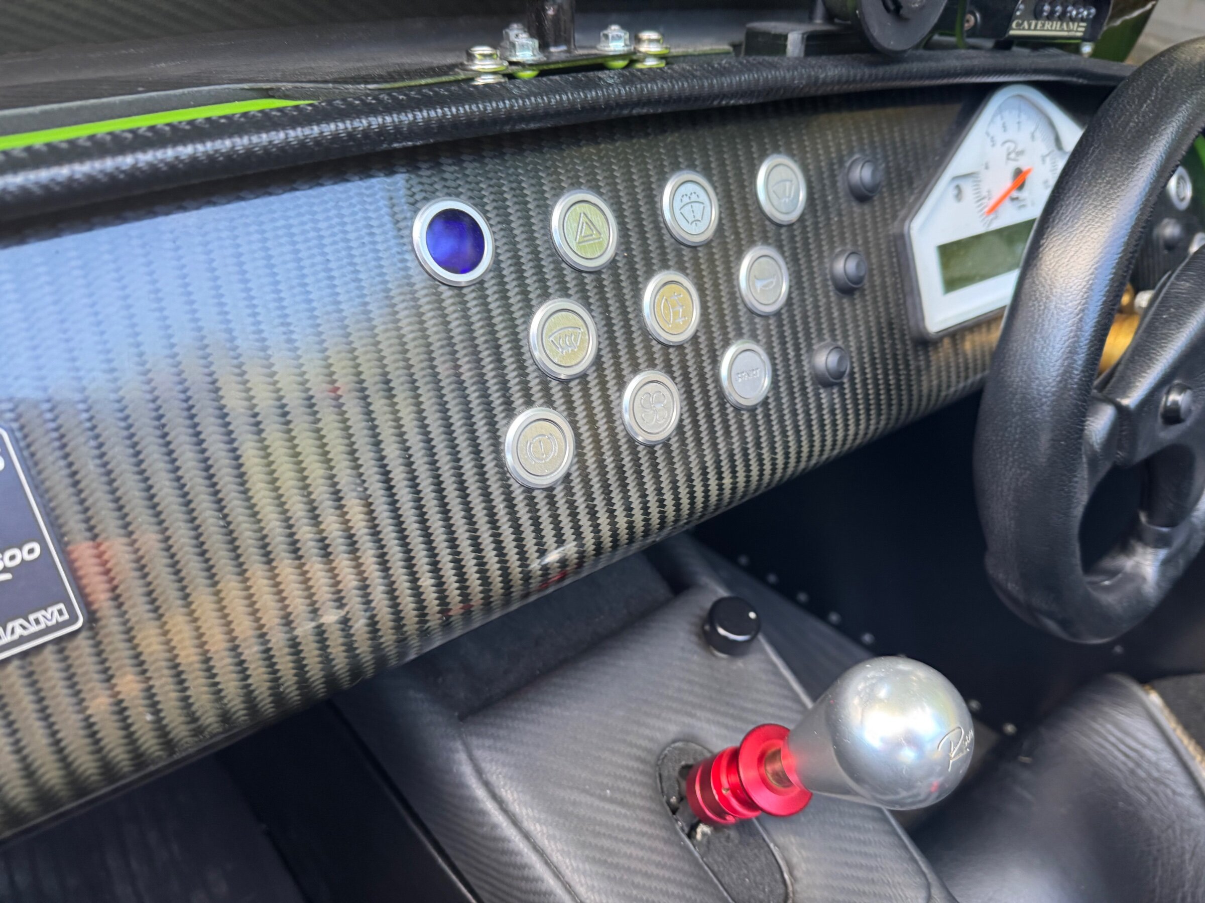Carbon dash carbon cut out template wanted - Wanted - Caterham and ...