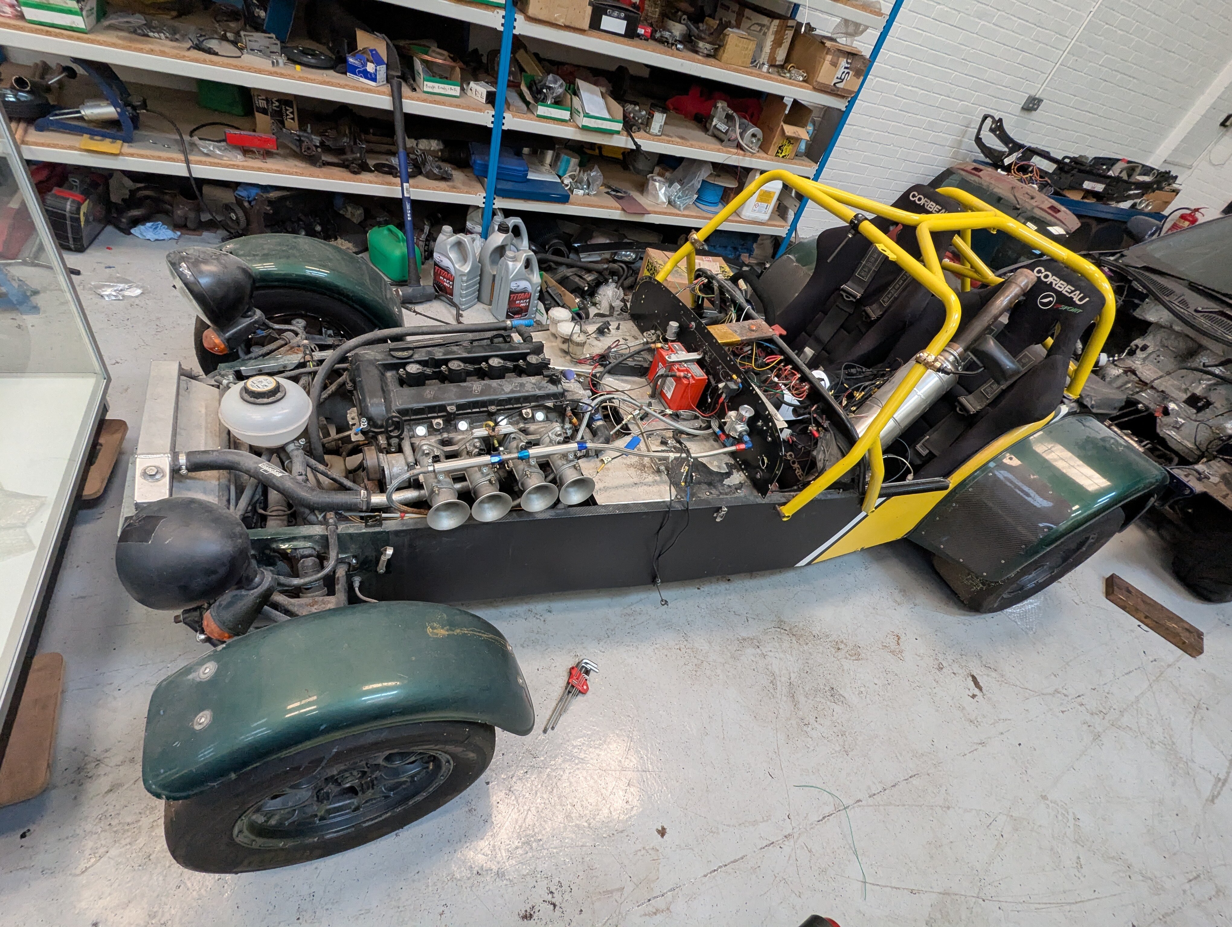 Progress - Caterham Race Car project - Caterham and Lotus Seven Club