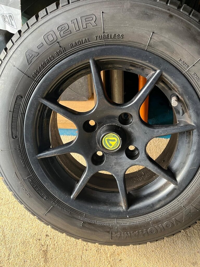Set of four staggered 13 inch wheels - For Sale - Caterham and Lotus ...
