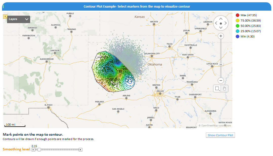 Map Contour Plot Data Function for Spotfire® - Data functions ...