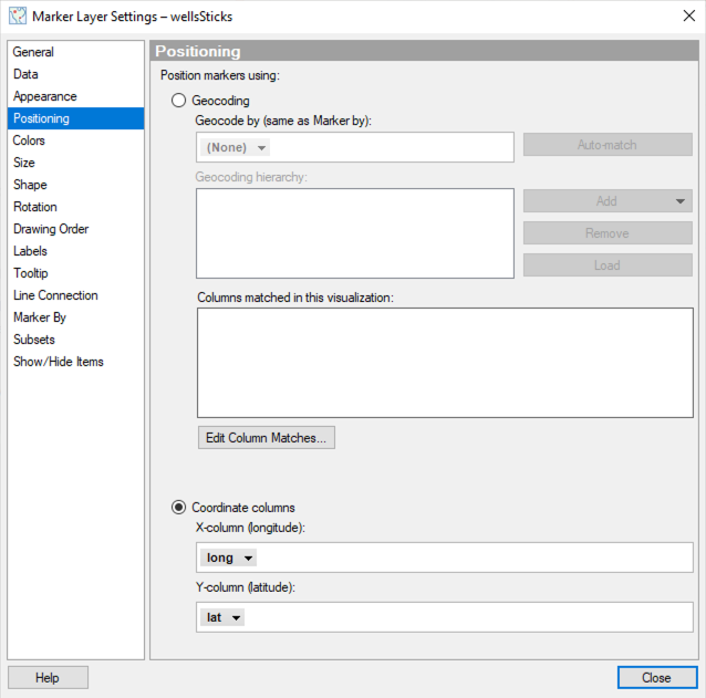 Creating Well Stick Diagram in Spotfire using Map Charts - Spotfire ...