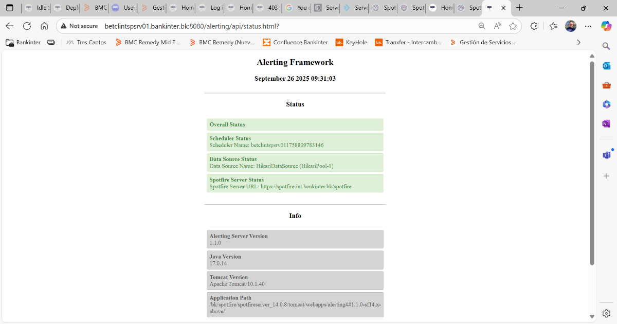 Error Installing Alerting Framework - Spotfire - Spotfire Community