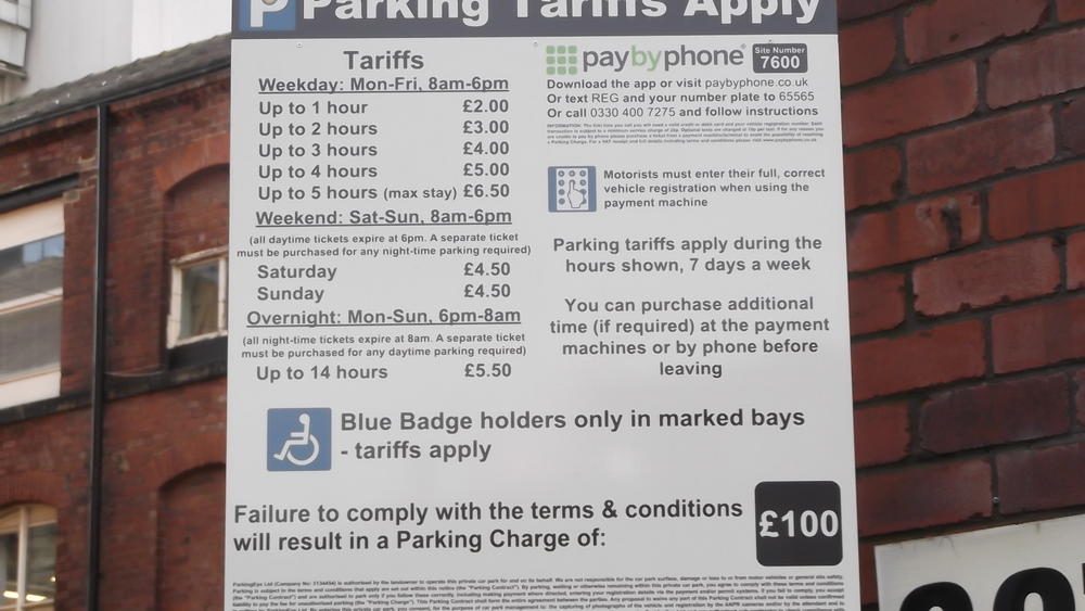 parking eye anpr capture - POPLA appeal - Private Land Parking ...