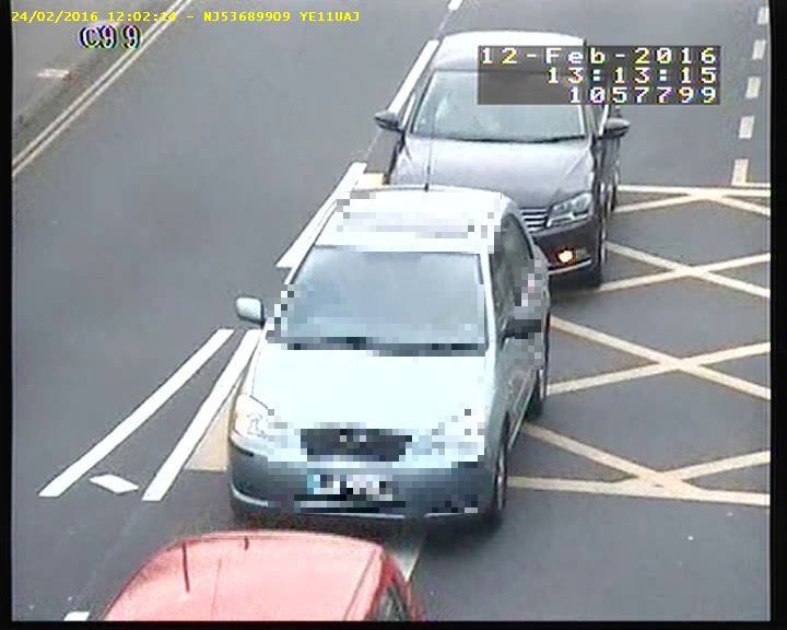 PCN for Entering and stopping in a box junction when prohibited - Local ...