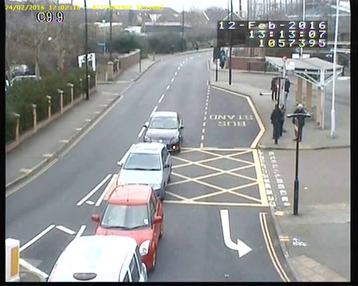 PCN for Entering and stopping in a box junction when prohibited - Local ...
