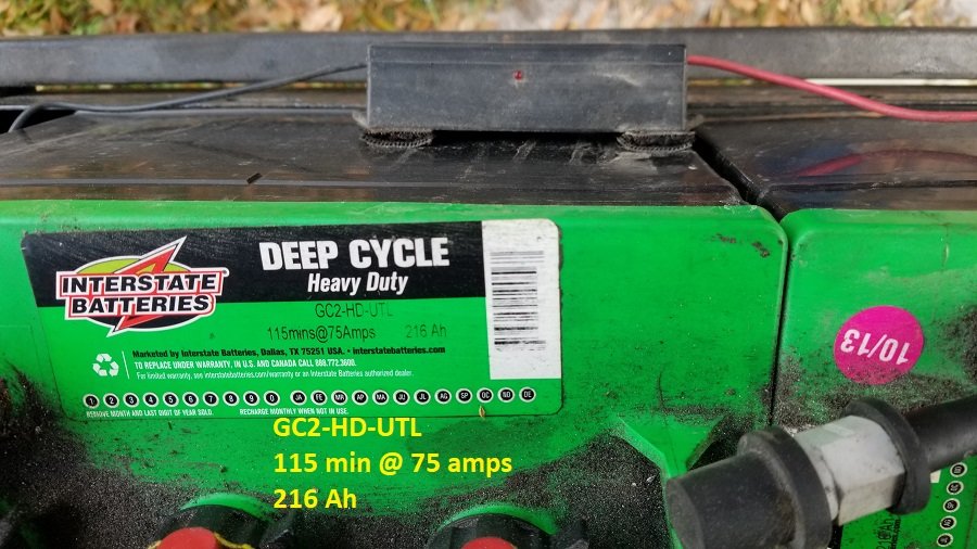Ageing House Batteries - Batteries - Monacoers