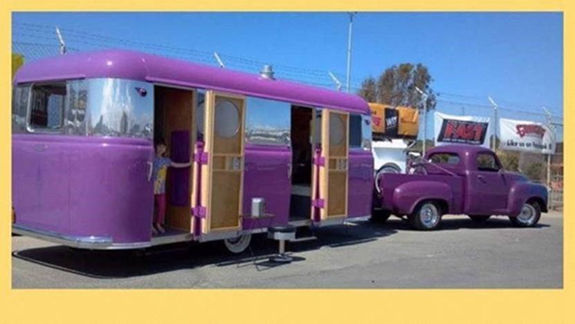 1949 Studebaker Pickup with Purple Trailer to Match.jpg - A Little Bit ...
