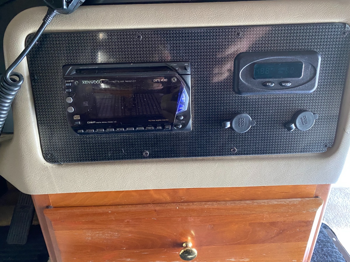Dash, side console and radio panels, - General Motorhome Discussion ...