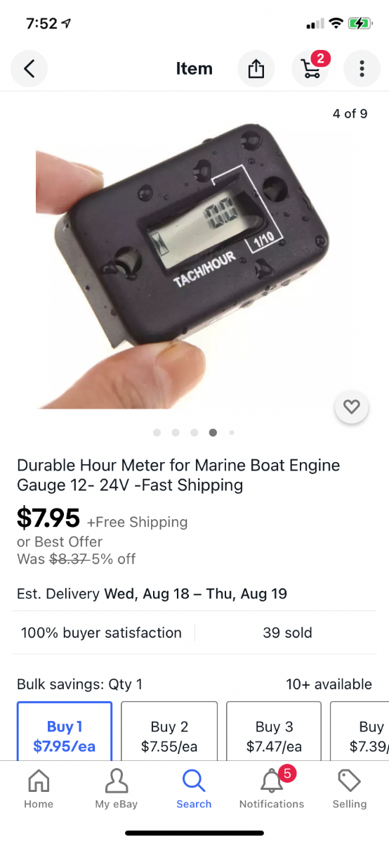 Replace Hour meter on a 7.5 Onan generator - General Motorhome ...