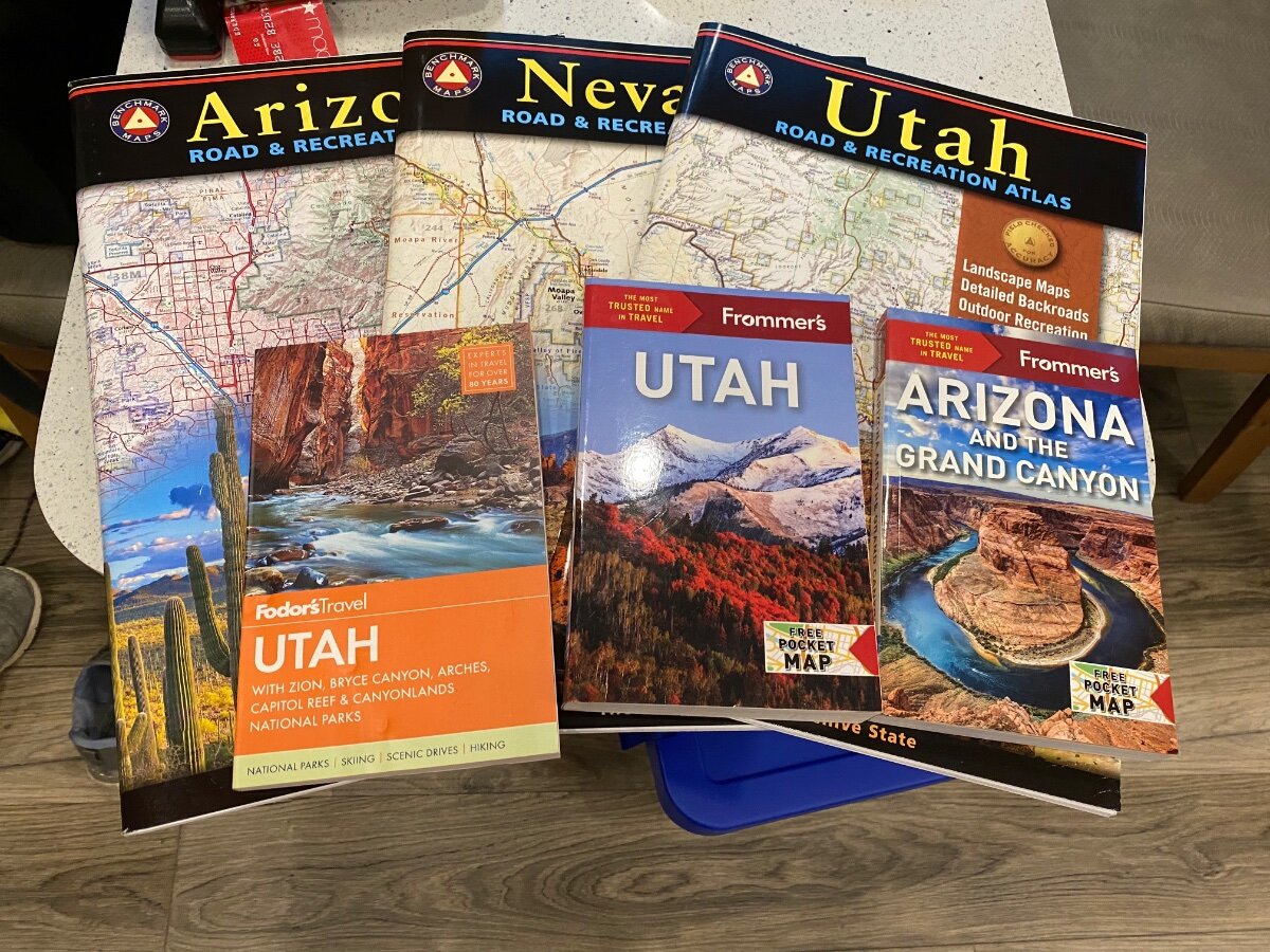 Old school maps and books - RV tips - Monacoers