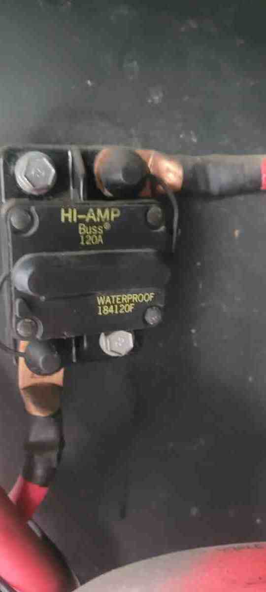 HI-AMP Buss 120A tripped - Batteries - Monacoers