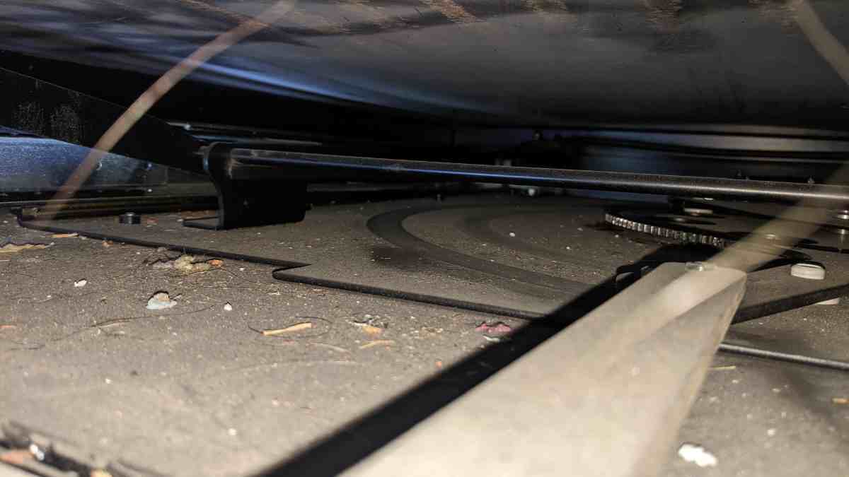 Stairwell step cover removal & gear/motor alignment - Body, Awning ...