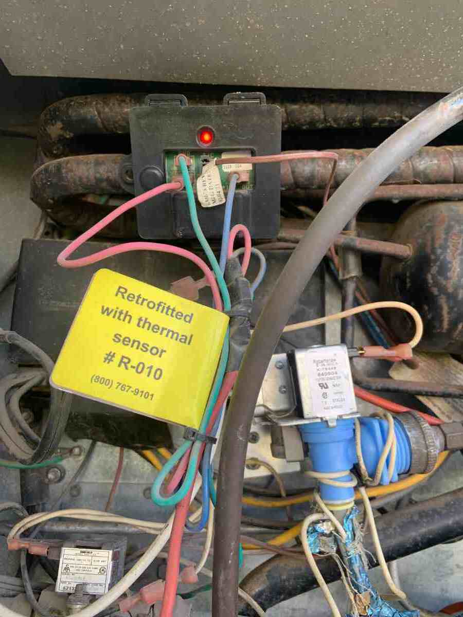 FAILED (water damage?) Norcold 1200 Recall DEVICE. Need information ...