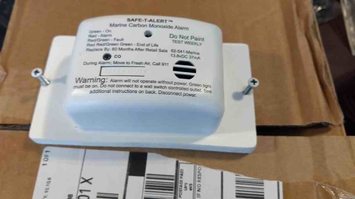 MTI CO detector replacement - General Motorhome Discussion - Monacoers