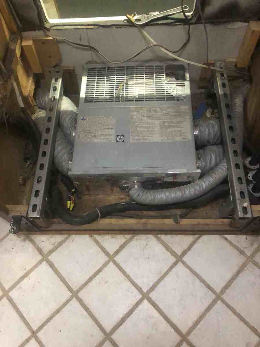 First run with the furnace online..... hot!!! can barely stand on the ...