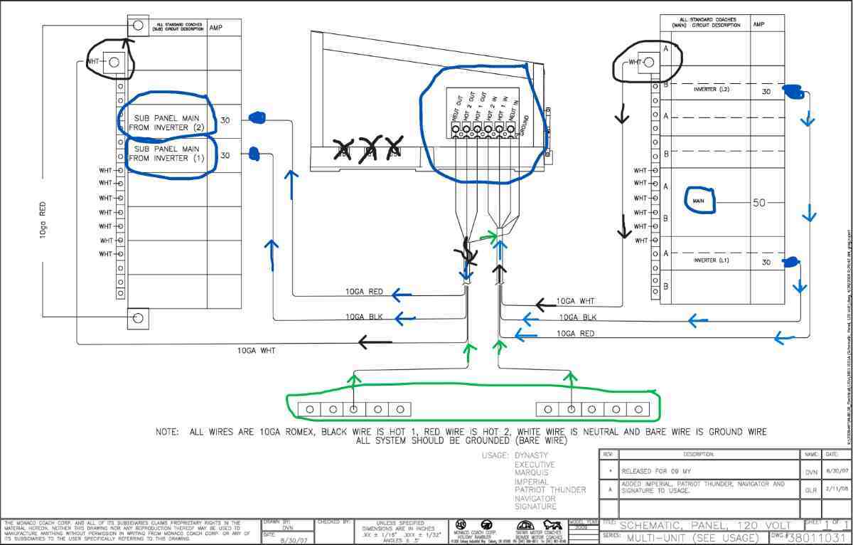 Victron Multiplus wiring question - Inverters - Monacoers