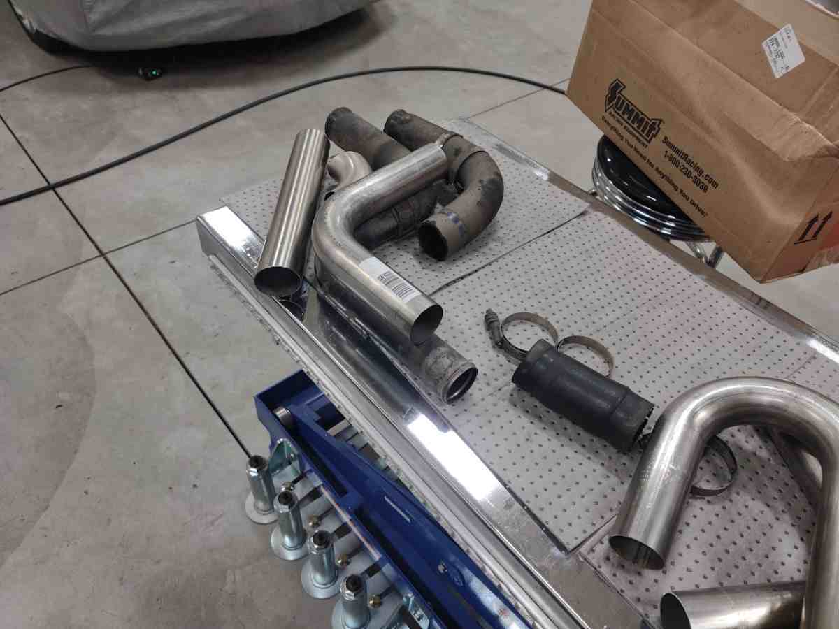 Fabrication of New Coolant Tubes - Engine, Transmission, Engine Cooling ...