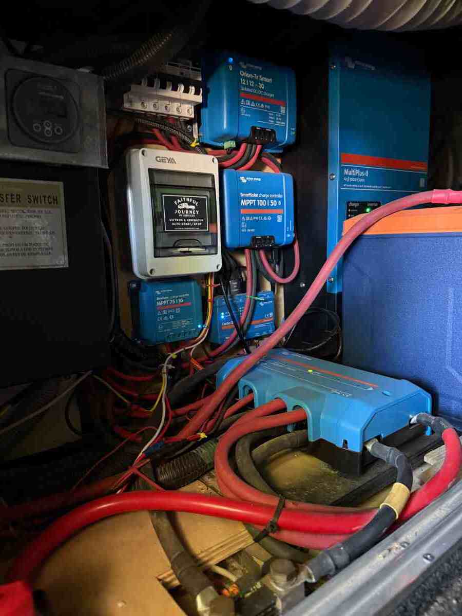 Why did Monaco mount the inverter so far away from the house batteries ...