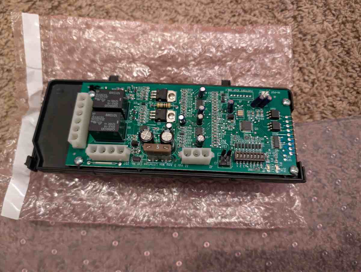 Intellitec 750 EMS relay clicking; panel shows it is plugged into 50A ...
