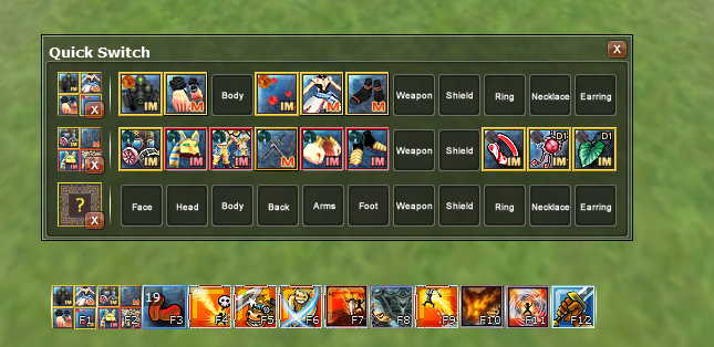 Skills (Passive and Active) Loadout & Item Loadout Switch - Suggestions ...