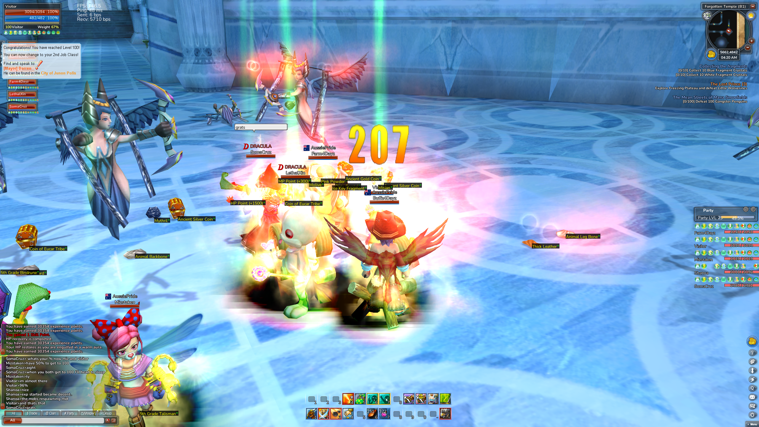My "Get to level 250 Visitor" Experience - Job Classes - ROSE Online Forum