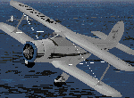 FS98 White Beechcraft Staggerwing - FS98 Aircraft - FlightSim.Com