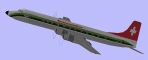FS98 Transvalair Swiss Cargo Airlines CL-44D - FS98 Aircraft ...