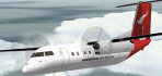 FS2000 QANTAS New Zealand Dash 8-202 - FS2000 Aircraft - FlightSim.Com