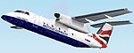 FS2000 British Airways DeHavilland Dash 8 - FS2000 Aircraft - FlightSim.Com