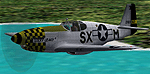 CFS2 P-51B Mustang Lucky Leaky II - CFS2 Aircraft - FlightSim.Com