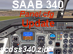 FS2002 Saab 340 Panel Fix - FS2002 Panels - FlightSim.Com