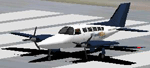 FS2002 FedEx Cessna 402 - FS2002 Aircraft - FlightSim.Com