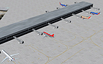 FS2004 Scenery--Jetways For KSAT - FS2004 Scenery - FlightSim.Com