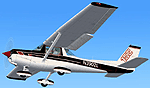 FS2004 White/Black Cessna 152 - FS2004 General Aviation - FlightSim.Com