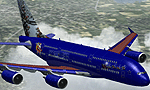 FS2002/FS2004 Christmas Airbus A380 - FS2002 Aircraft - FlightSim.Com