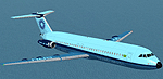 FS2004 TransBrasil Blue BAC One-Eleven 523 - FS2004 Jetliners ...