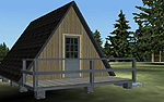 FS2004 Woodys EZ_cabins - FS2004 Scenery Objects - FlightSim.Com