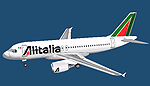 FS2004 Alitalia Airbus A319 - FS2004 Jetliners - FlightSim.Com