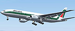 FS2004 Alitalia Boeing 777-200ER - FS2004 Jetliners - FlightSim.Com