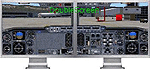 FS2004 Boeing 737-400 Doublescreen Panel - FS2004 Panels - FlightSim.Com