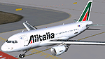 FS2004 Alitalia Airbus A319 - FS2004 Jetliners - FlightSim.Com