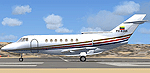 FSX Hawker Raytheon HS-125-850 - FSX Business Jets - FlightSim.Com