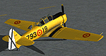 FS2004/FSX Spanish Air Force HQ Harvard - FS2004 Warbirds - FlightSim.Com