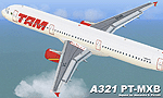 FS2004 TAM Airbus A321 - FS2004 Jetliners - FlightSim.Com