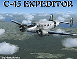 FSX Beechcraft C-45 Expeditor - FS2004 Modern Military - FlightSim.Com