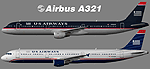 FS2004 US Airways Airbus A321-200 - FS2004 Jetliners - FlightSim.Com