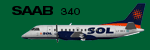 FS2004 Sol Lineas Aereas Saab 340 - FS2004 Turboprops - FlightSim.Com