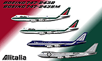 FS2004 Alitalia Boeing 747-200 - FS2004 Jetliners - FlightSim.Com