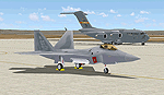 FS2004 USAF F-22A Raptor - FS2004 Modern Military - FlightSim.Com