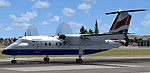 FSX British Airways DeHavilland Dash 8-100 - FSX Turboprops - FlightSim.Com
